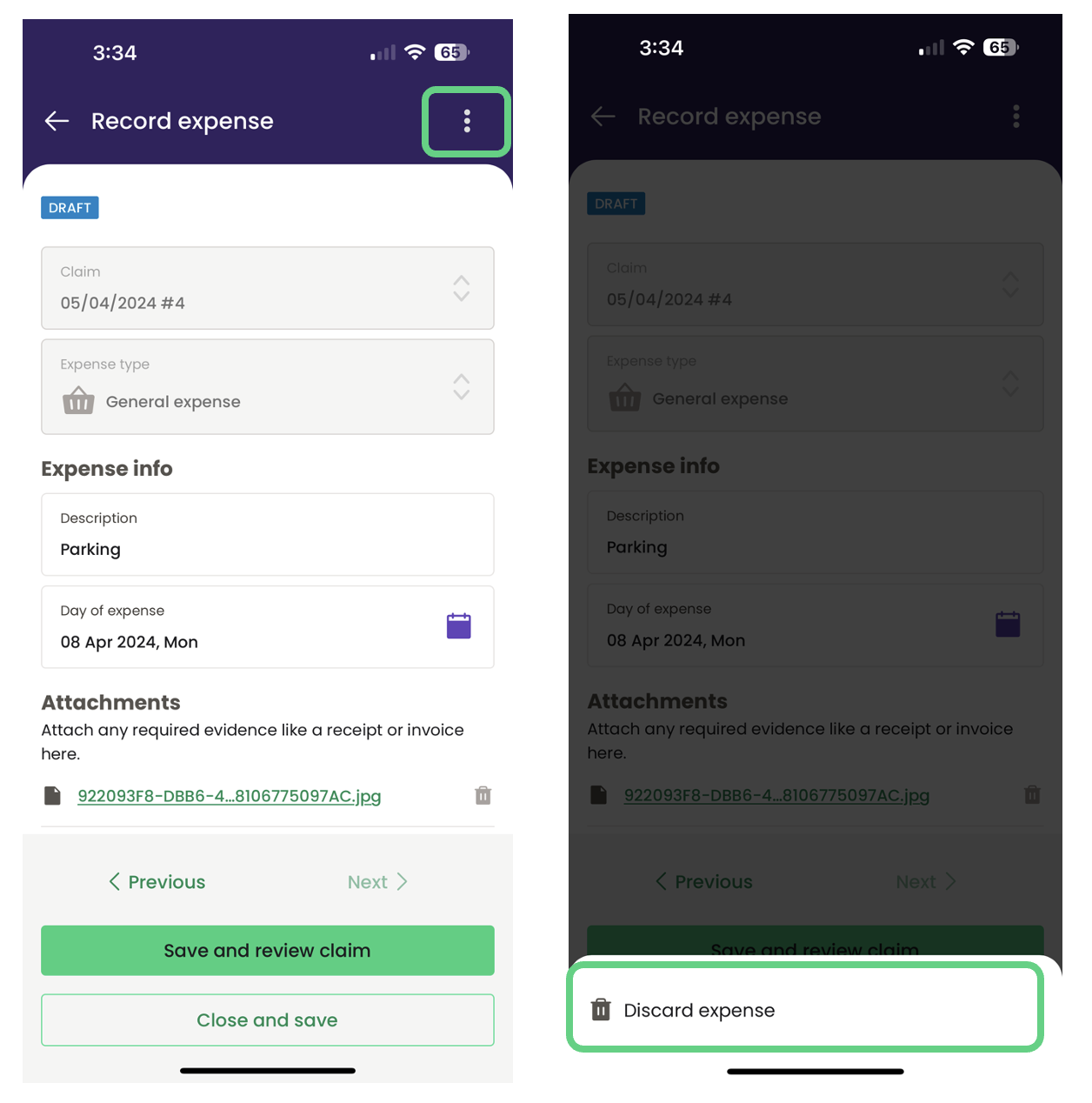 Expense Claim-Ready People App