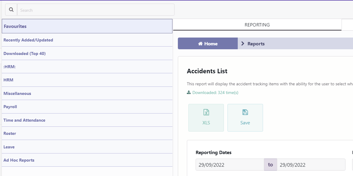 Report Module Overview