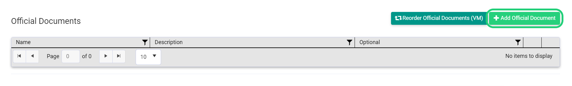 Editing a Self Service Project (Onboarding)