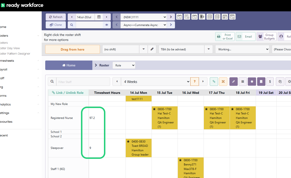 Ready Workforce Product Release 24/07/2025