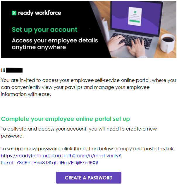 Add a New Employee via Staff Details