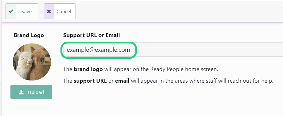 Ready People Settings Module